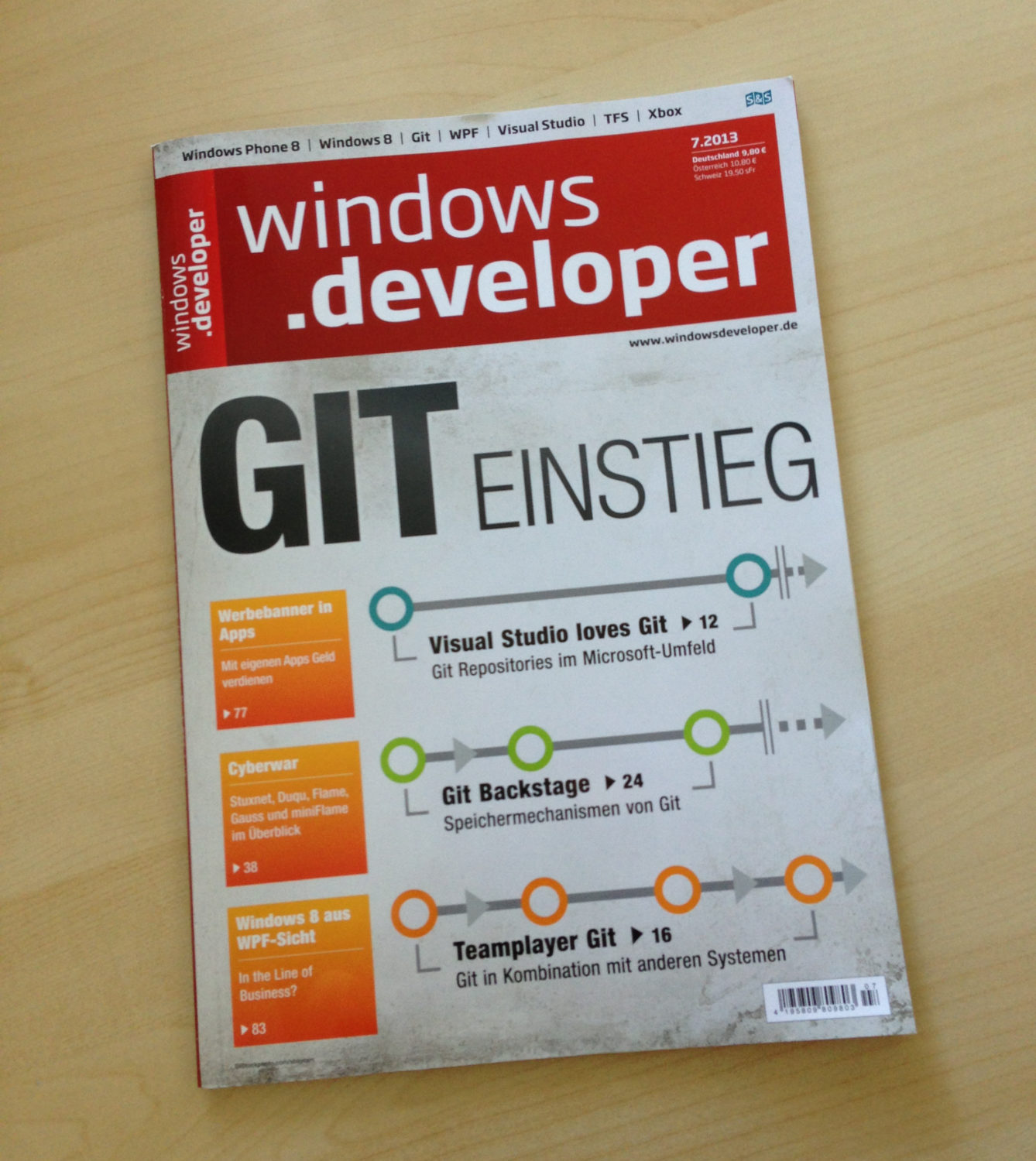 Git Backstage bei Windows Developer · seeseekey.net