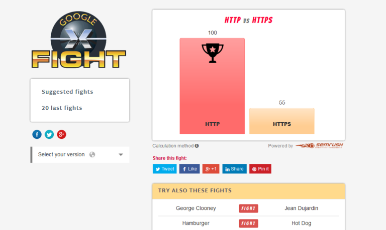 Google Fight · seeseekey.net