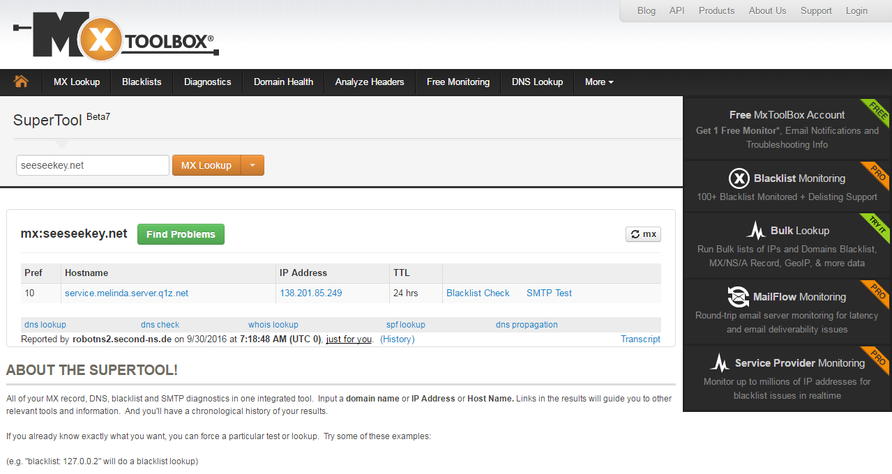 Toolbox für Mailserver · seeseekey.net