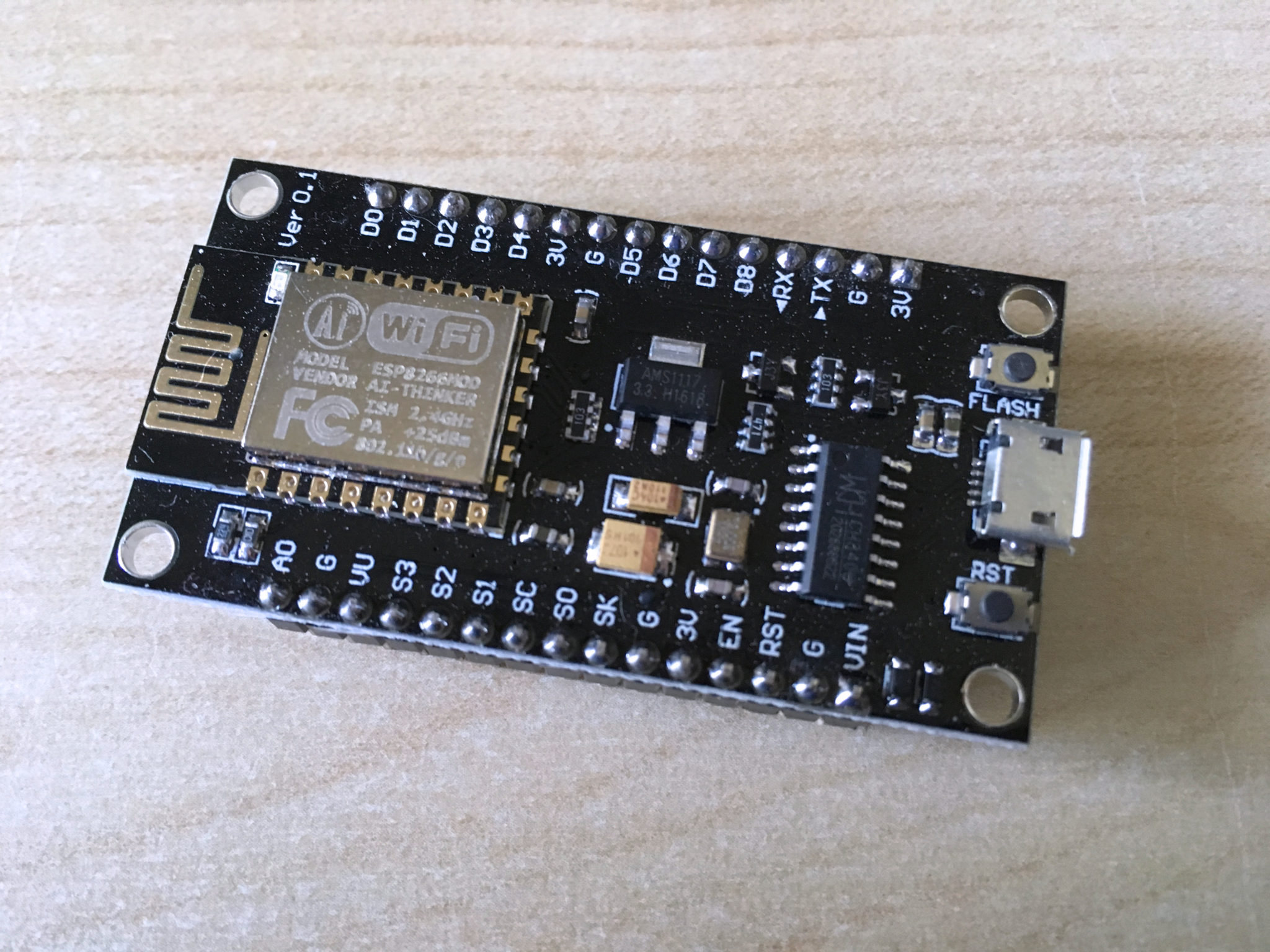 Pinbelegung des NodeMCU-Boards · seeseekey.net