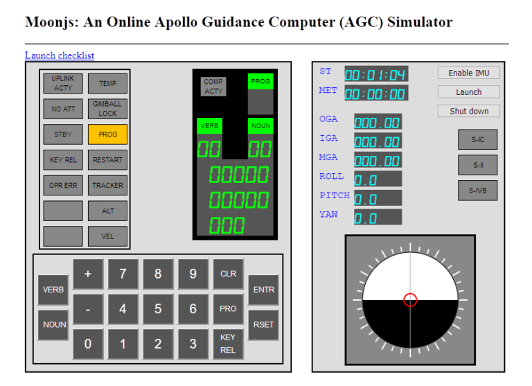 Apollo Guidance Computer zum ausprobieren · seeseekey.net